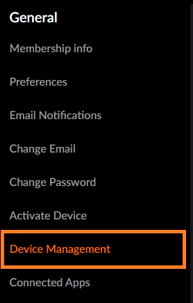 How can I manage the devices connected to my account? – Support ...