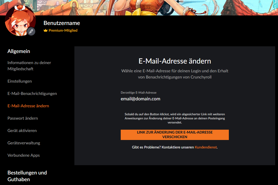 Wie ändere ich meine E-Mail-Adresse? – Support & Kundendienst ...