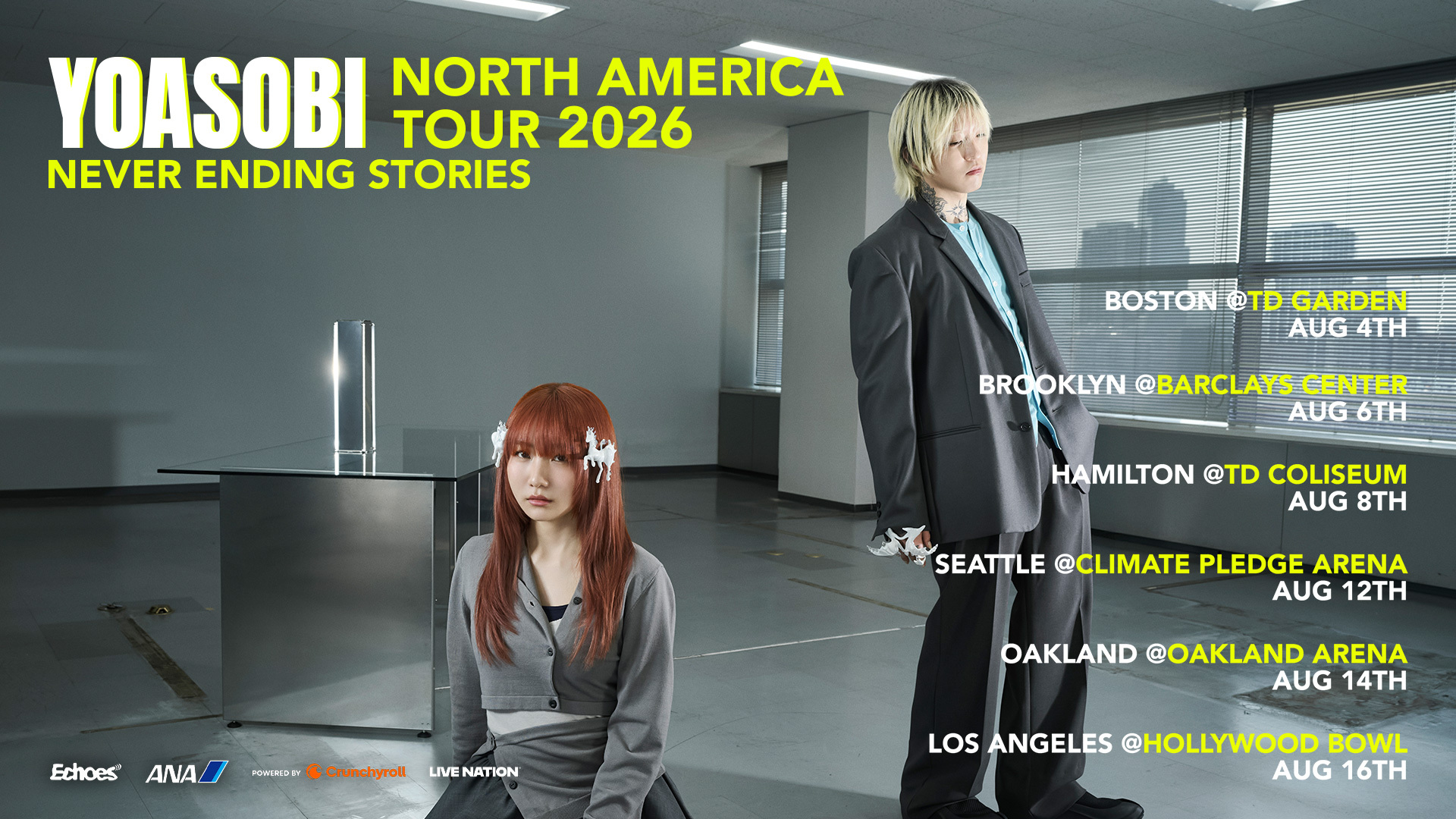 Get exclusive presale tickets for YOASOBI - "Never Ending Stories ...
